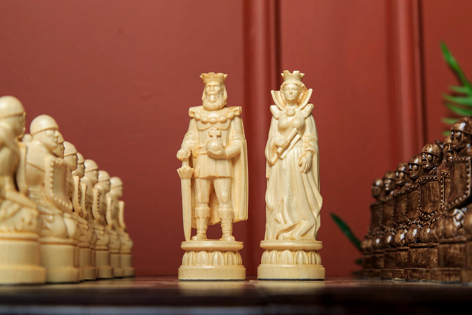 Handcrafted Chess Pieces, Premium Chess Pieces, Wooden Chess Set ...