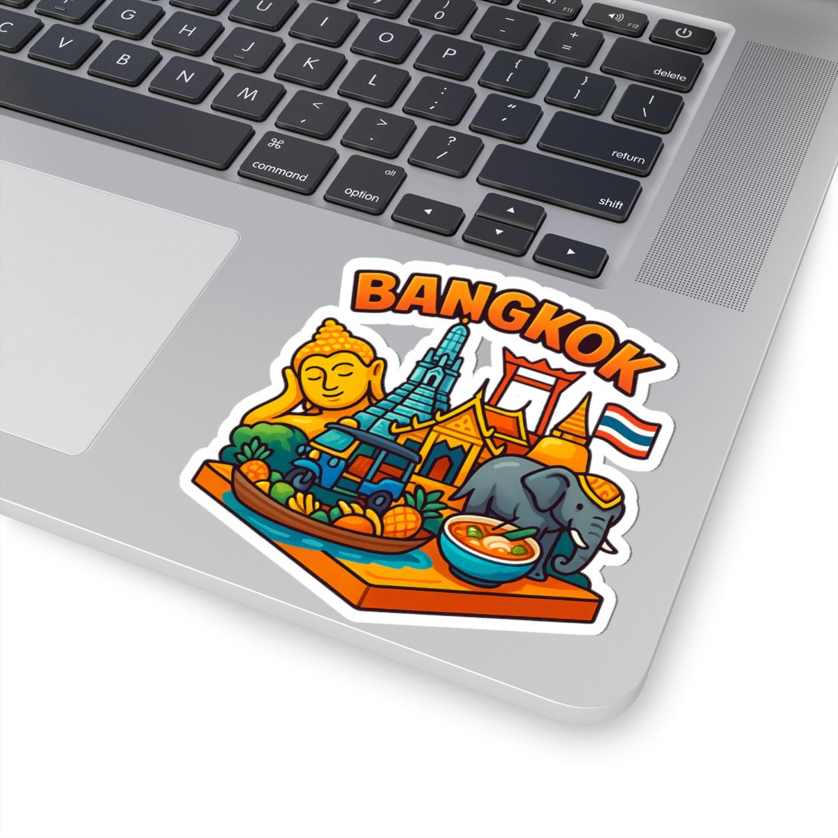 Bangkok Thailand Vinyl Sticker: Travel Souvenir Decal - Etsy