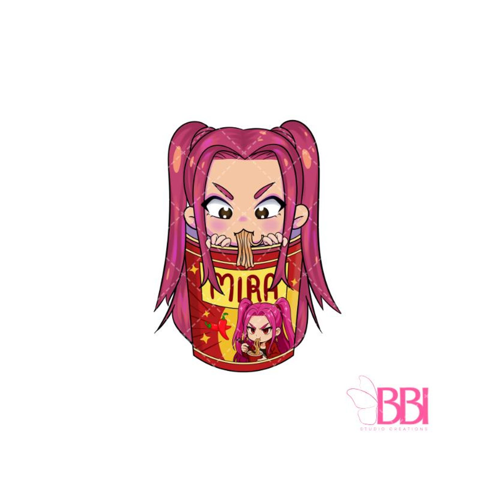 De-mon Hunters Ramyeon PNG | Mira PNG | Rumi PNG | Zoey Png | Instant ...