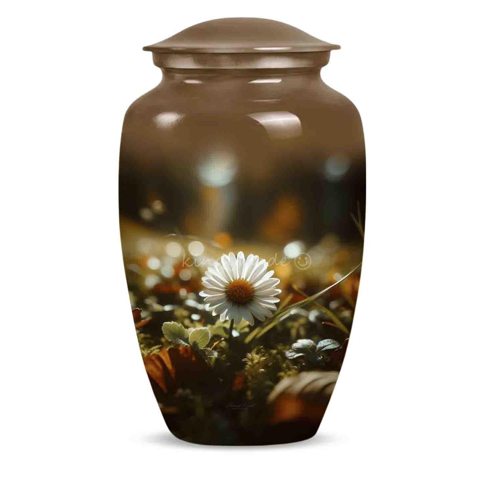 Daisy Flower Cremation Urn: Nature-inspired Memorial Urn for Ashes ...