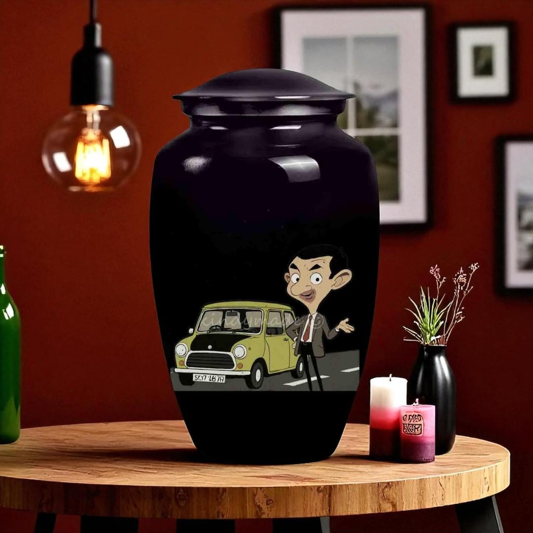 Cartoon Cremation Urn – A Light Hearted Tribute to a Life Full of ...