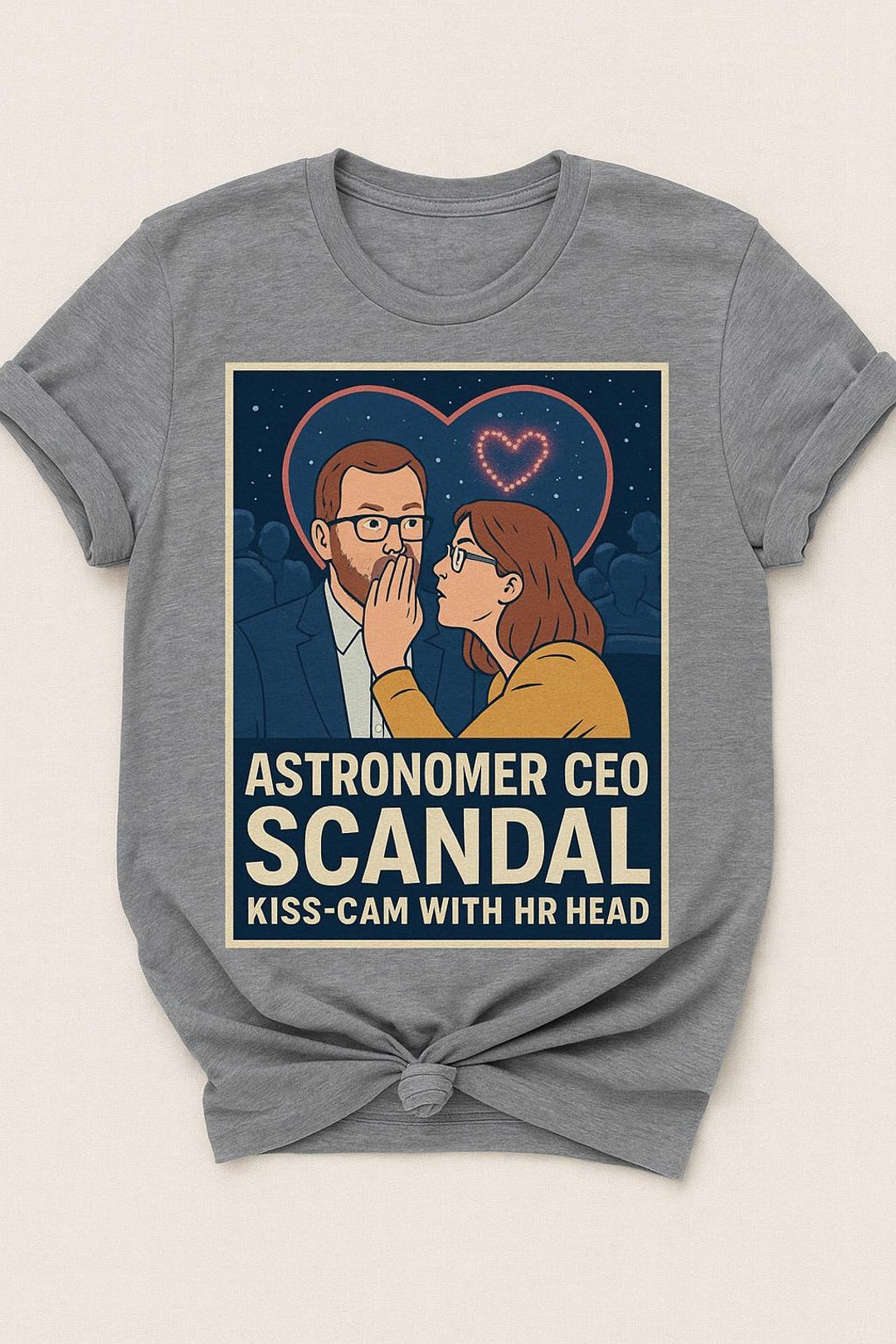 Astronomer CEO Scandal Shirt – Viral Kiss-cam Meme Tee – Funny Tech ...
