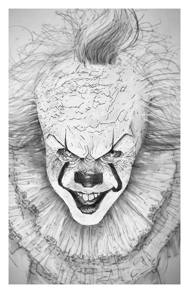 Mexican Clowns Drawings