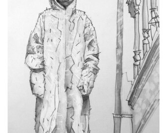 Ralphie a Christmas Story Drawing - Etsy