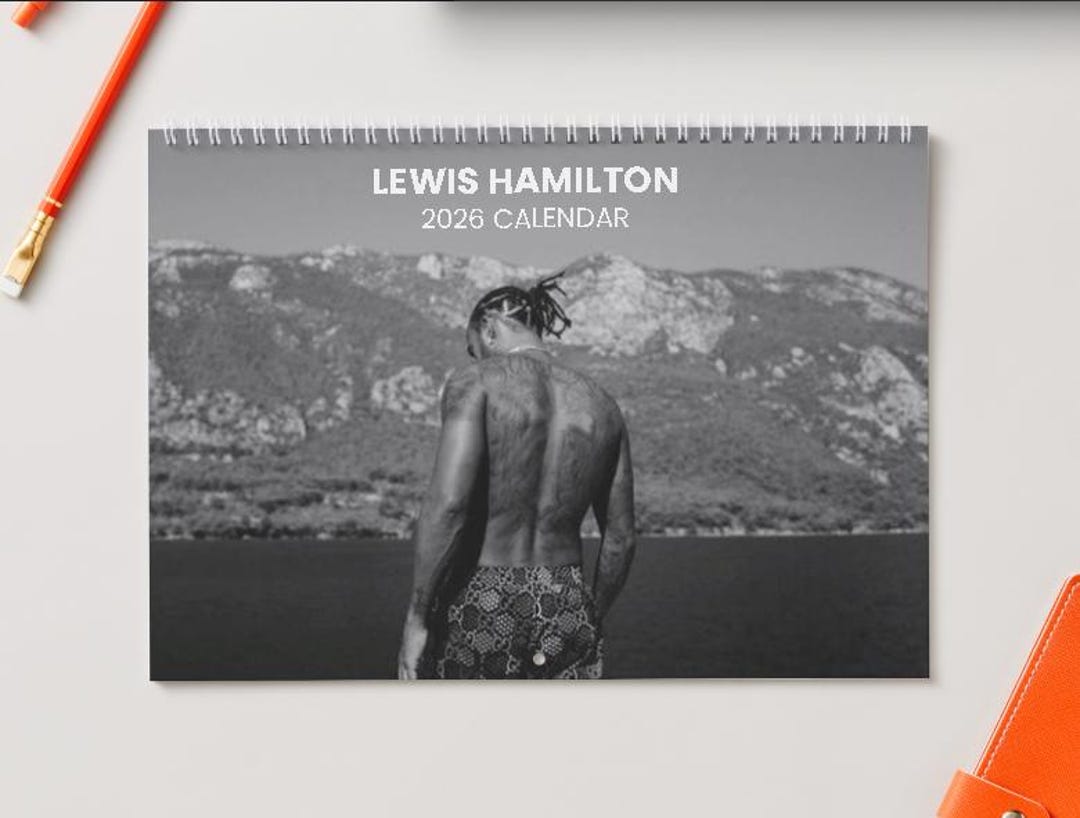 LEWIS HAMILTON 2026 Calendar - Etsy