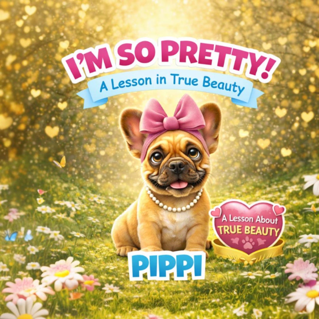 Personalized Girl & Dog Storybook About Inner Beauty | Custom Cartoon ...