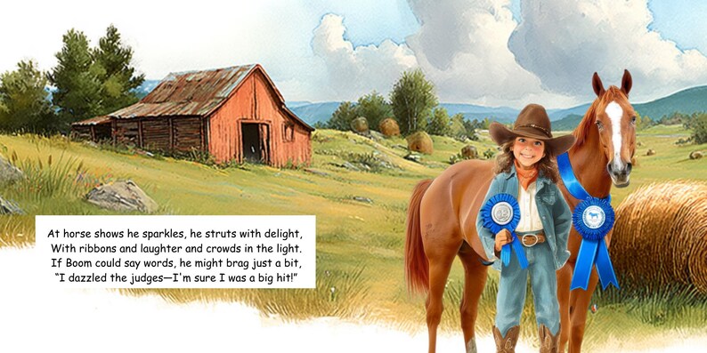 Custom Horse Storybook – Personalized Children’s Book for Kids ...