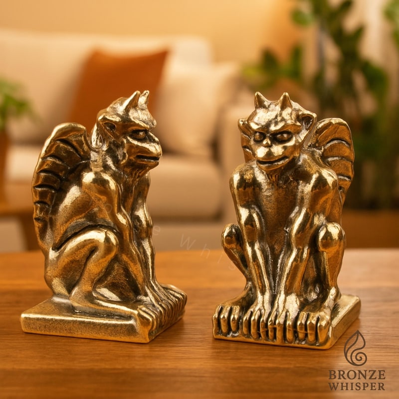 Gargoyle Figure Statue - Etsy UK