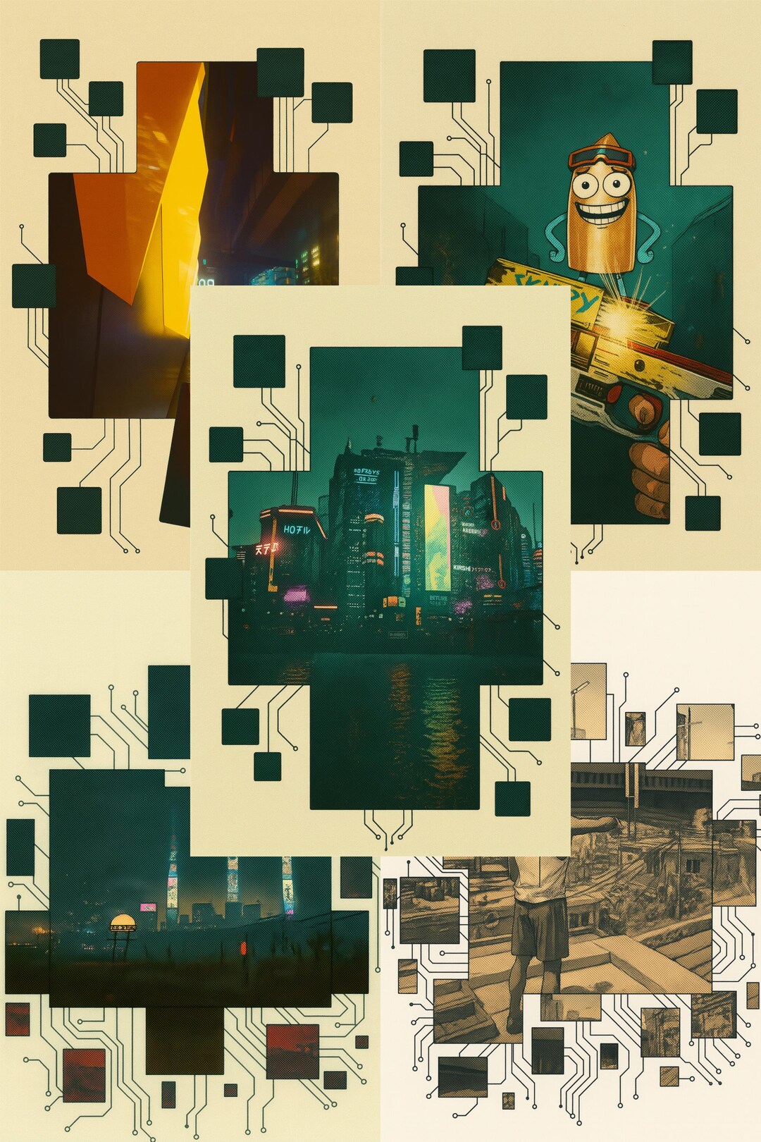 Digital Fragment Art Set – High-res Printable Pngs for Custom Products ...