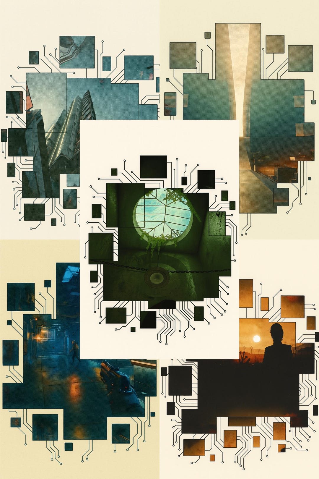 Digital Fragment Art Set – High-res Printable Pngs for Custom Products ...