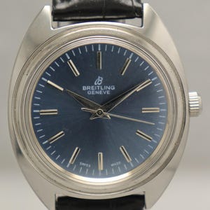 Vintage Breitling Geneve Manual Winding Swiss Movement Men's Watch. - Etsy