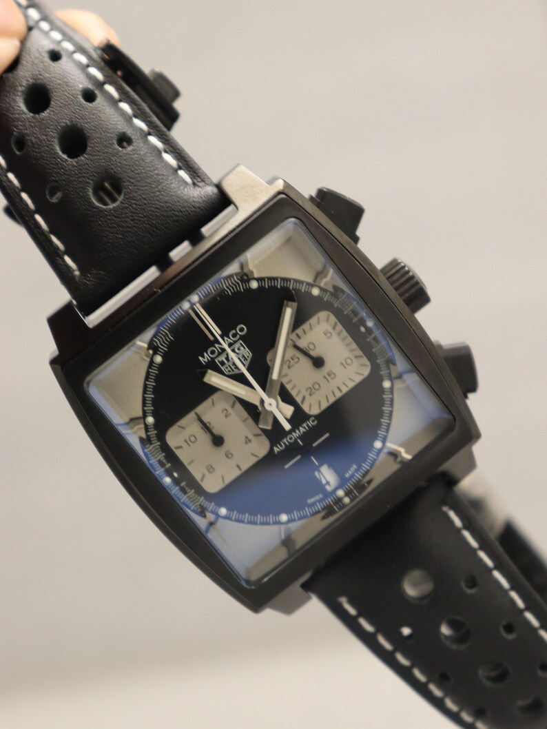 Vintage Monaco Heuer Chronograph Quartz 40 Mm Men's Watch. | Japan ...