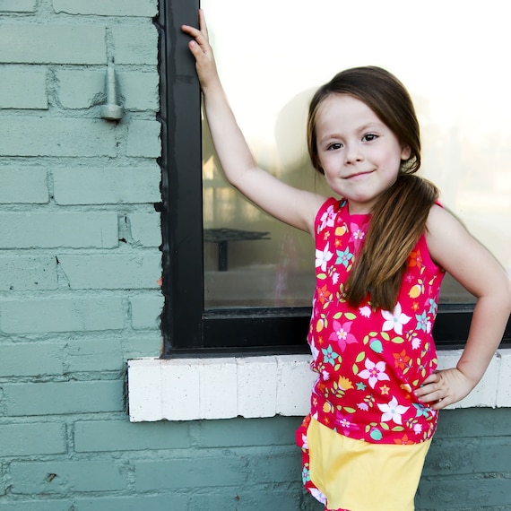 Love My Little Tank Pattern Cute and Easy to Sew Instant | Etsy