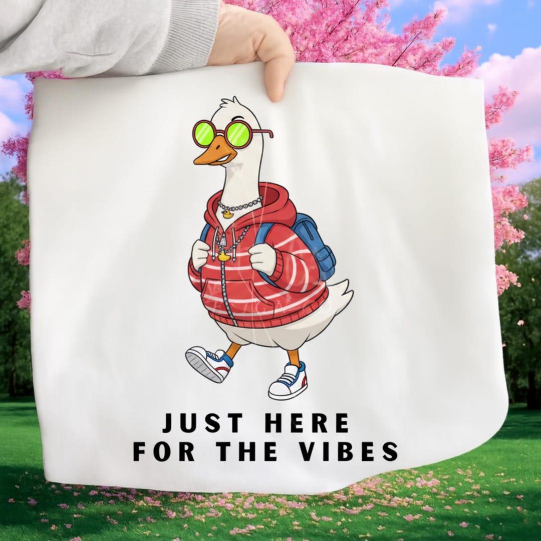 Chill Duck PNG, Retro Streetwear Design (digital Download) - Etsy