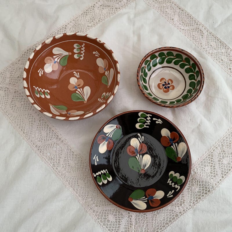 Glazed Ceramic Wall Plate - Etsy