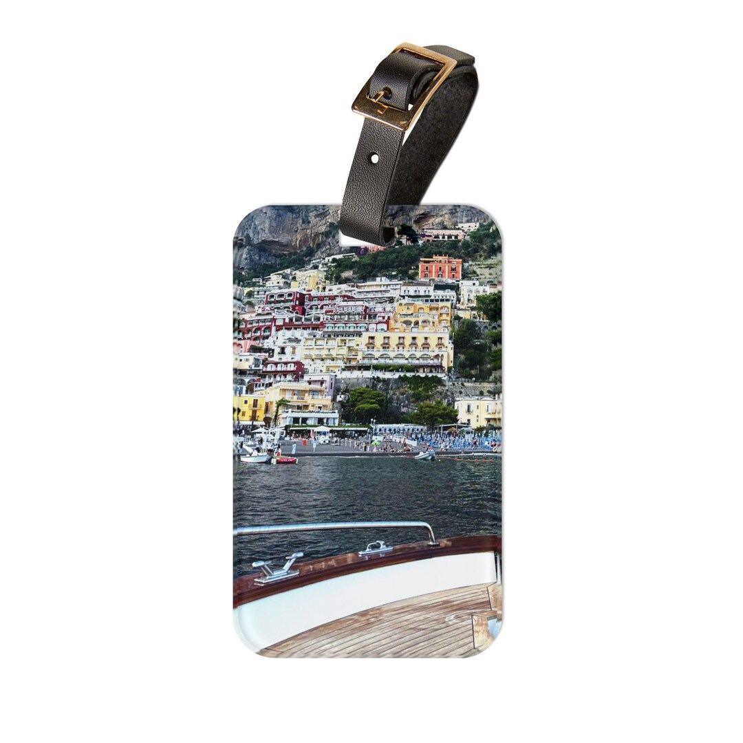 Positano Italy Luggage Tag: Amalfi Coast Travel Accessory - Etsy