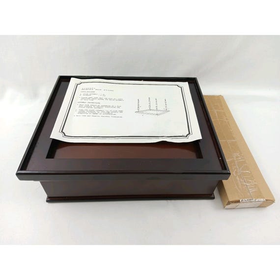 Vintage Bombay Company Memory Box with Stand Brass Hi… - Gem