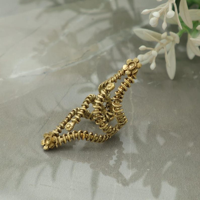 Adjustable Gold Filled Swan Ring | Finger Splint for Eds/arthritis ...