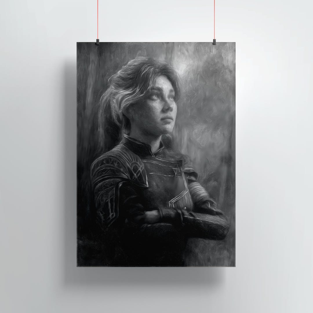 Maelle Expedition 33 Poster: Clair Obscur Gaming Art (digital Download ...