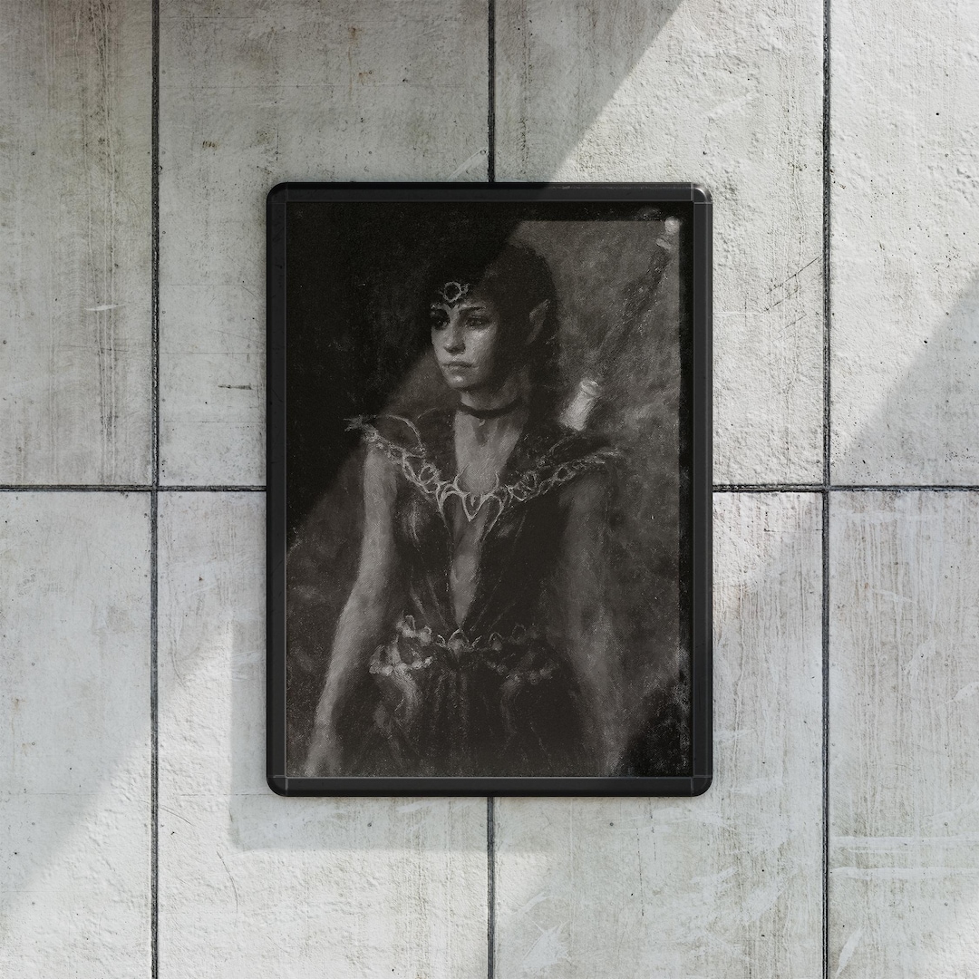 Shadowheart BG3 Poster: Baldurs Gate 3 Art Print (digital Download - Etsy