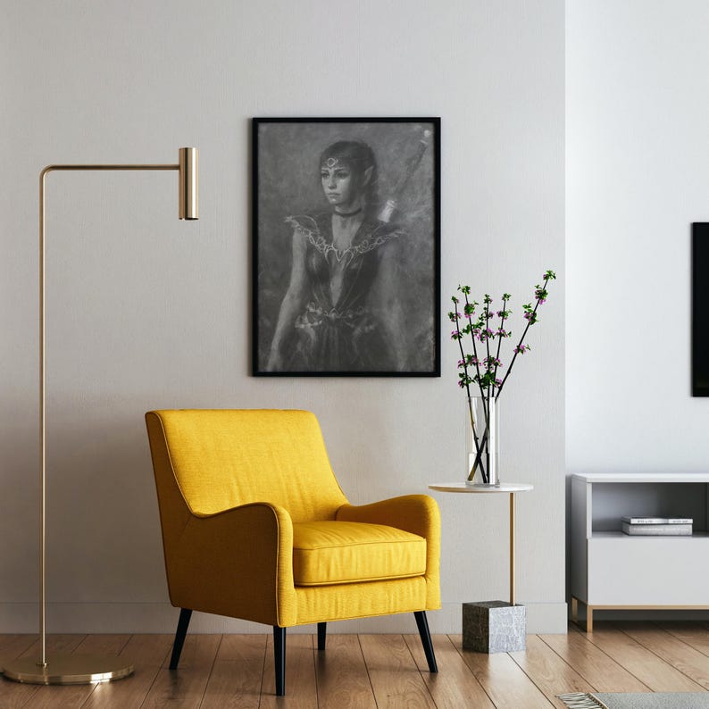 Shadowheart BG3 Poster: Baldurs Gate 3 Art Print (digital Download - Etsy