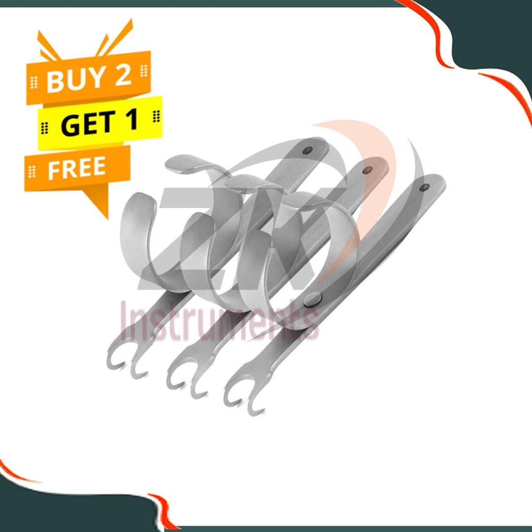 Martinez Thumb Retractor for Facelift | Millard Kilner Surgical Hook ...