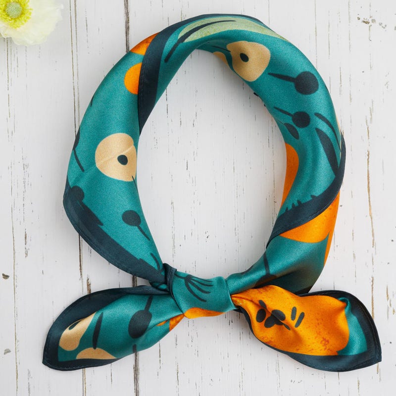 Burnt Orange Scarf - Etsy