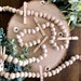 Natural Wood Bead Clothespin Garland Photo Garland for Parties ...