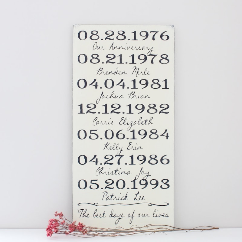 Wedding Date Sign - Etsy