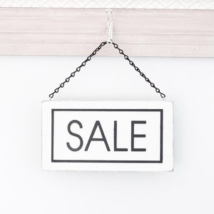 Modern Sale Sign, Sale Sign, Custom Sign, Store Sign, Wall Art, Wood ...