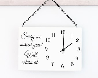 Sorry We Missed You - Etsy