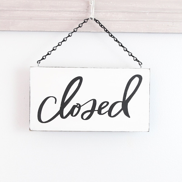 Open Closed Sign - Etsy