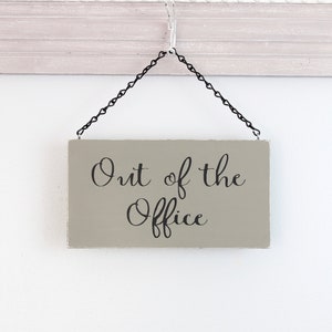 Out of Office Sign, in Session, Business Sign, Office Sign, Store Sign ...