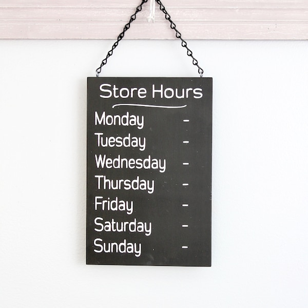 Hanging Chalkboard Sign - Etsy