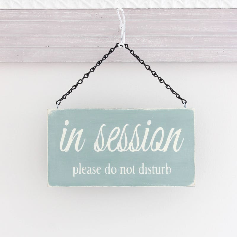 Hanging Office Sign - Etsy