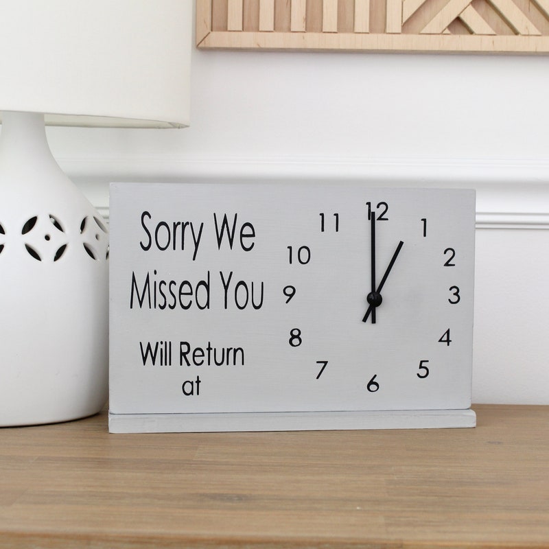 Sorry We Missed You Sign - Etsy