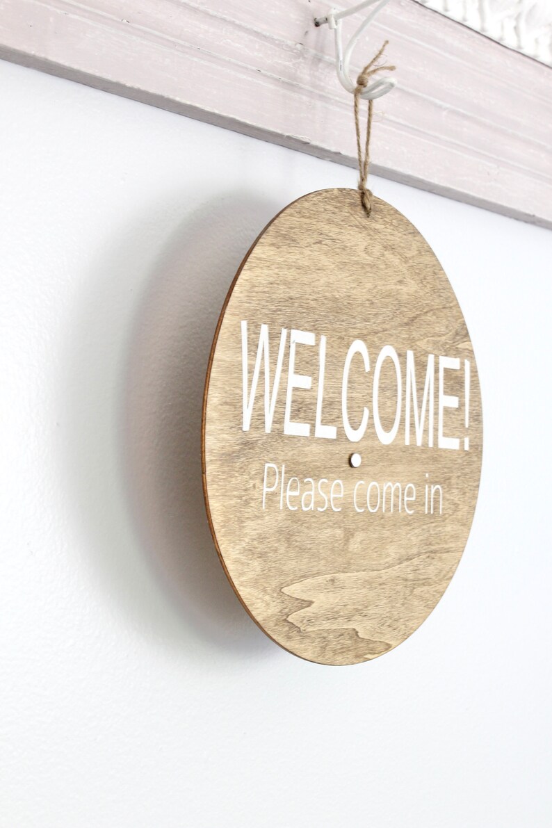 Modern Be Back Soon Clock Sign Will Return Soon Sign Round - Etsy