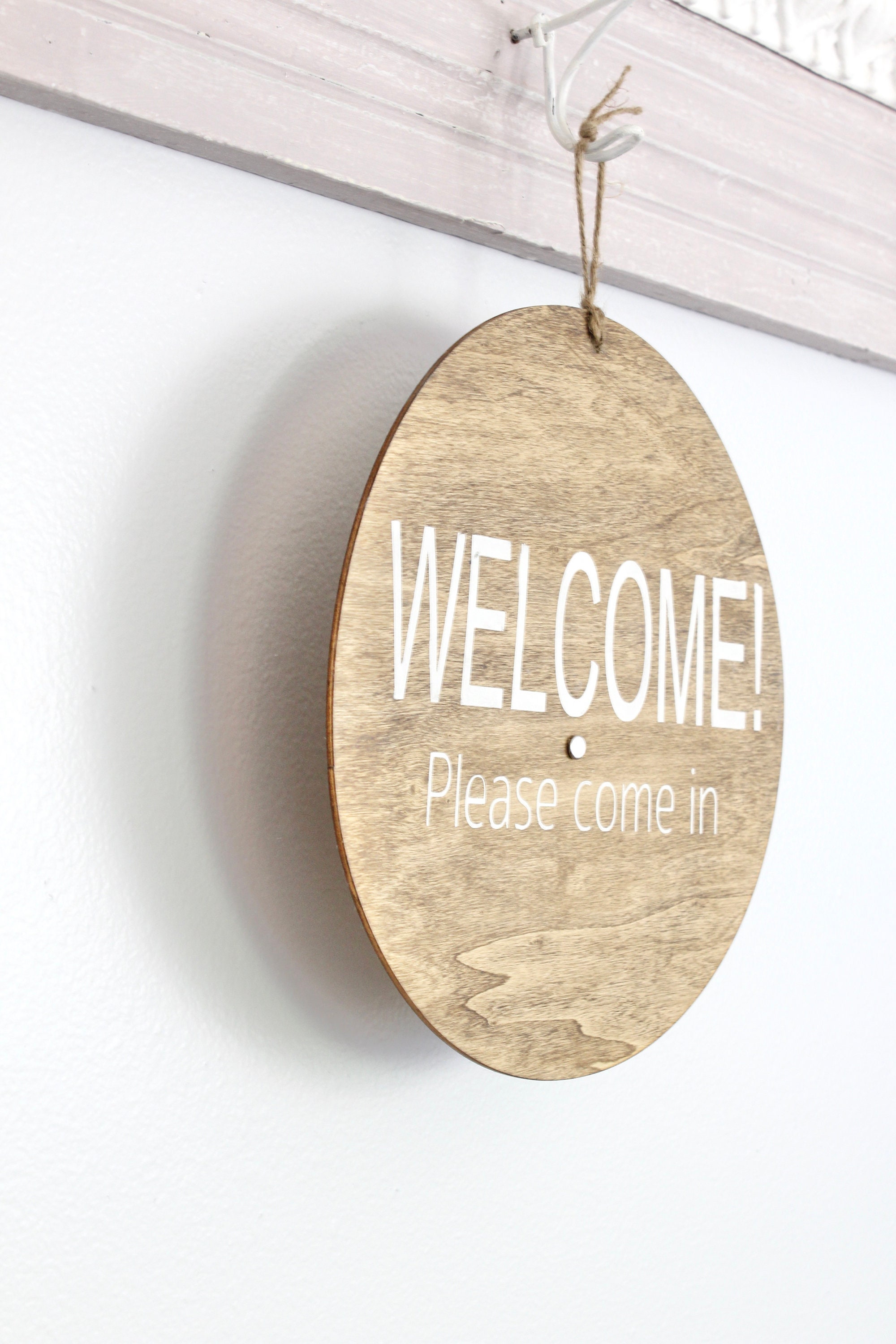 Modern Be Back Soon Clock Sign Will Return Soon Sign Round | Etsy