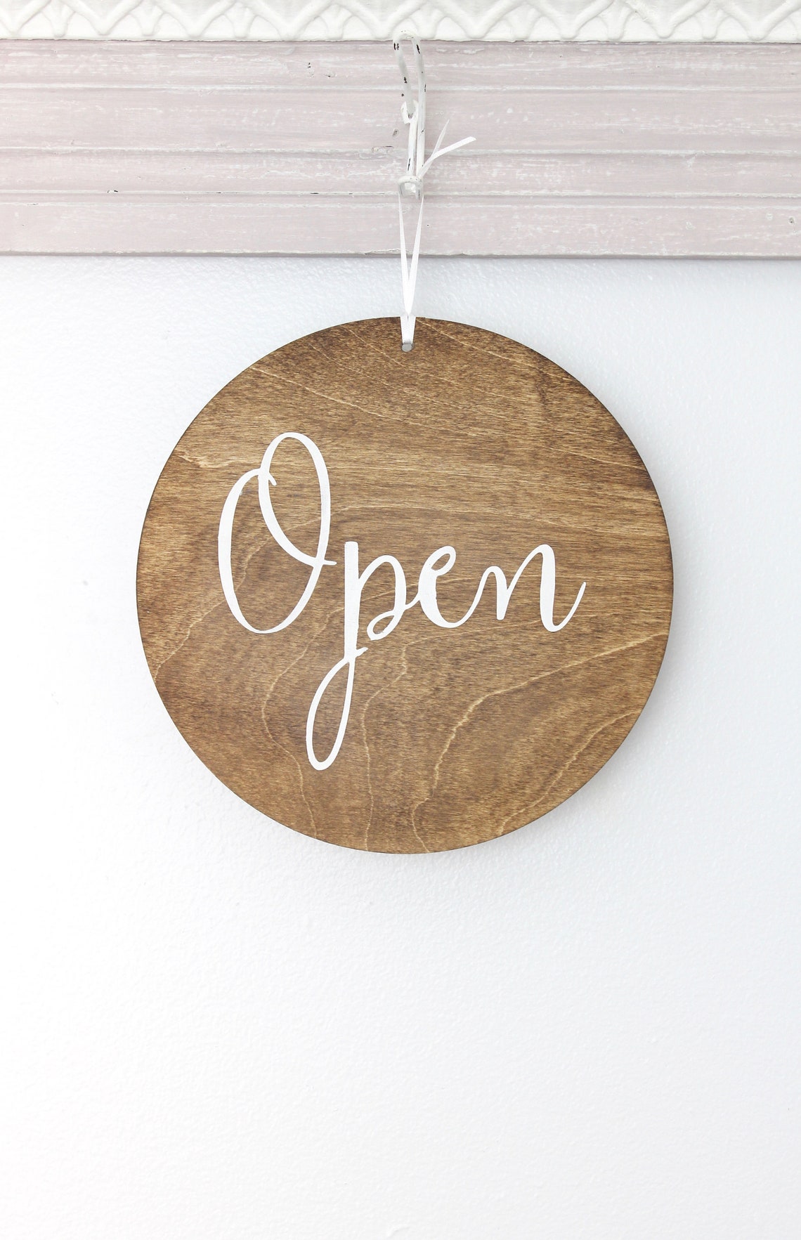 Open Closed Sign Round Business Signage Openbusiness Sign | Etsy