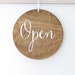 Open Closed Sign Round Business Signage Openbusiness Sign - Etsy
