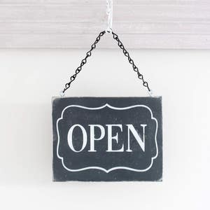 Open Closed Business Sign, Office Sign, Store Sign, Salon, Open Custom ...
