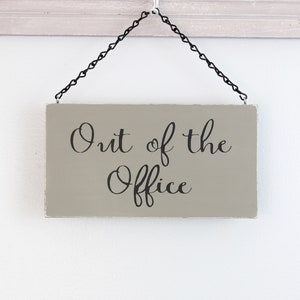 Out of Office Sign, in Session, Business Sign, Office Sign, Store Sign ...