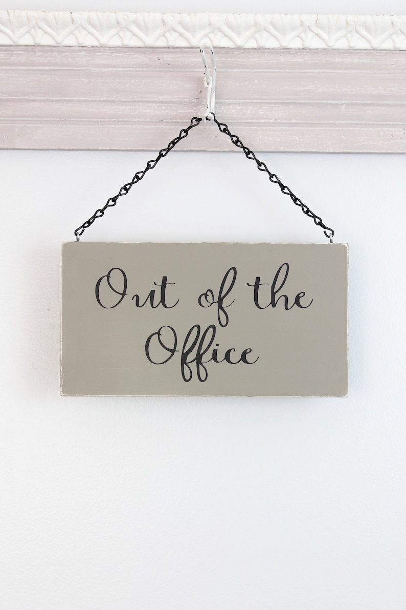 Out of Office Sign in Session Business Sign Office Sign | Etsy