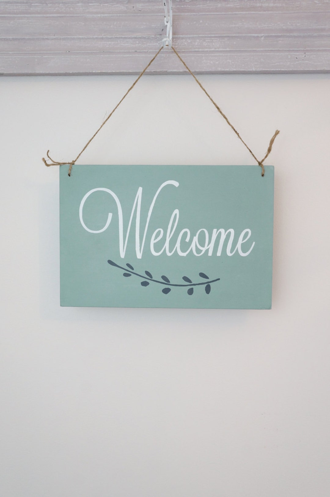 Welcome Sign, Hanging Door Sign, Custom Sign, Wall Art, Wood Sign ...