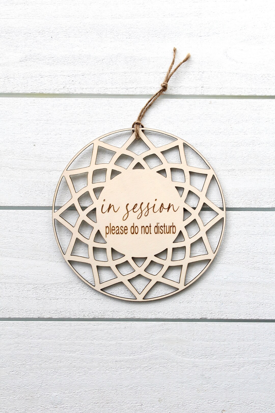 In Session Sign, Welcome Sign, Mandala Sign, in Session Sign for ...