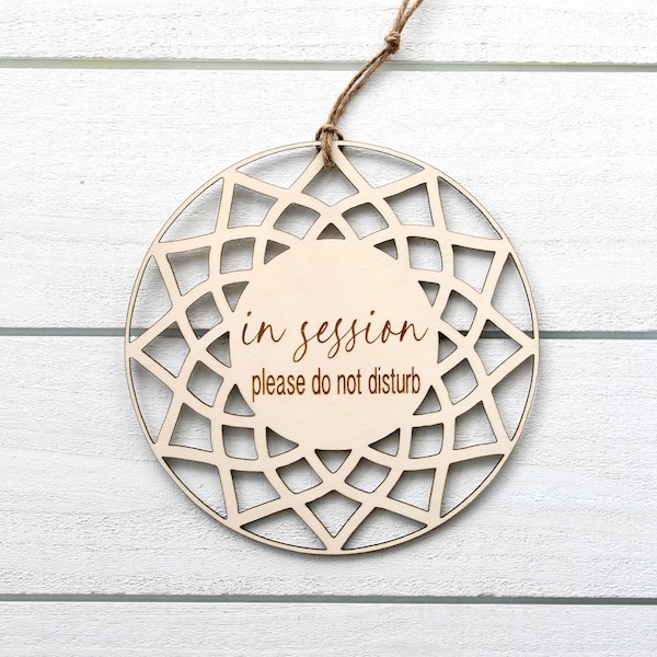 In Session Sign - Etsy