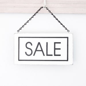 Modern Sale Sign, Sale Sign, Custom Sign, Store Sign, Wall Art, Wood ...
