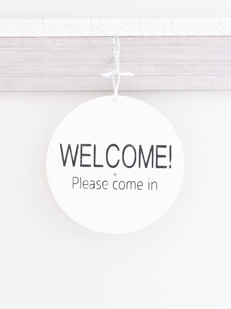 Modern Be Back Soon Clock Sign, Will Return Soon Sign, Round Store Hour ...