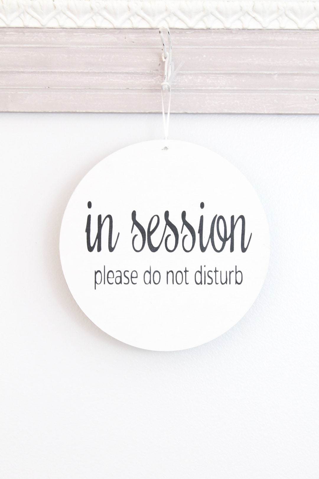 In Session Sign, Do Not Disturb Sign, Welcome Business Sign, Modern ...