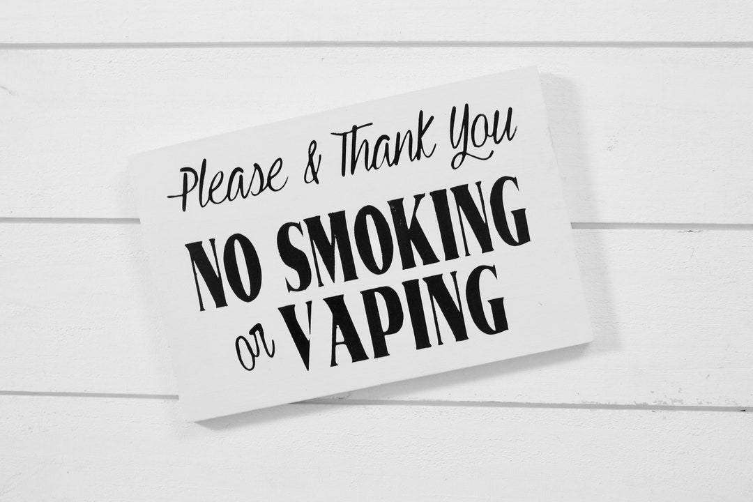 No Smoking Sign, Smoking Sign, Business Sign, Rental Sign, Office Decor ...
